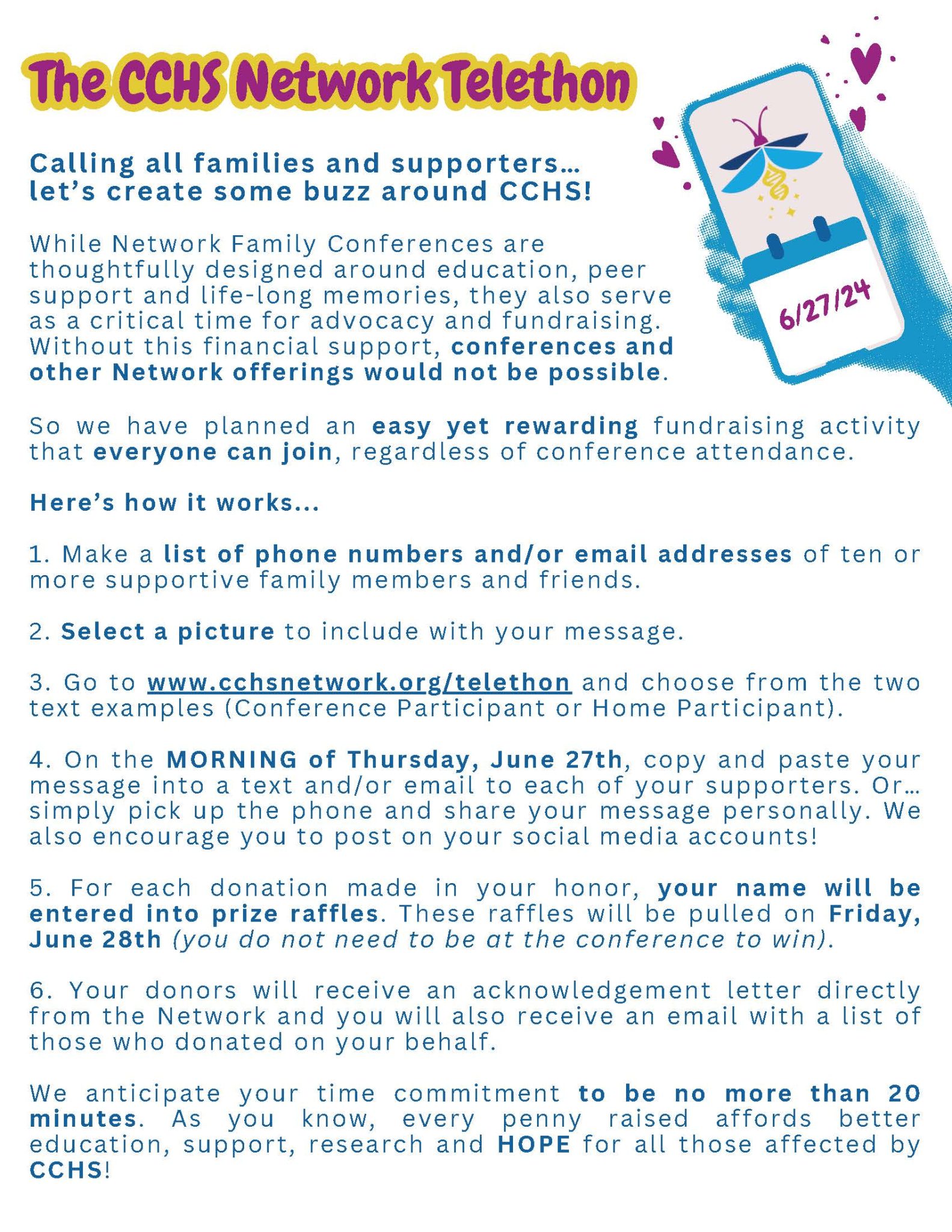 CCHS Telethon - CCHS Network